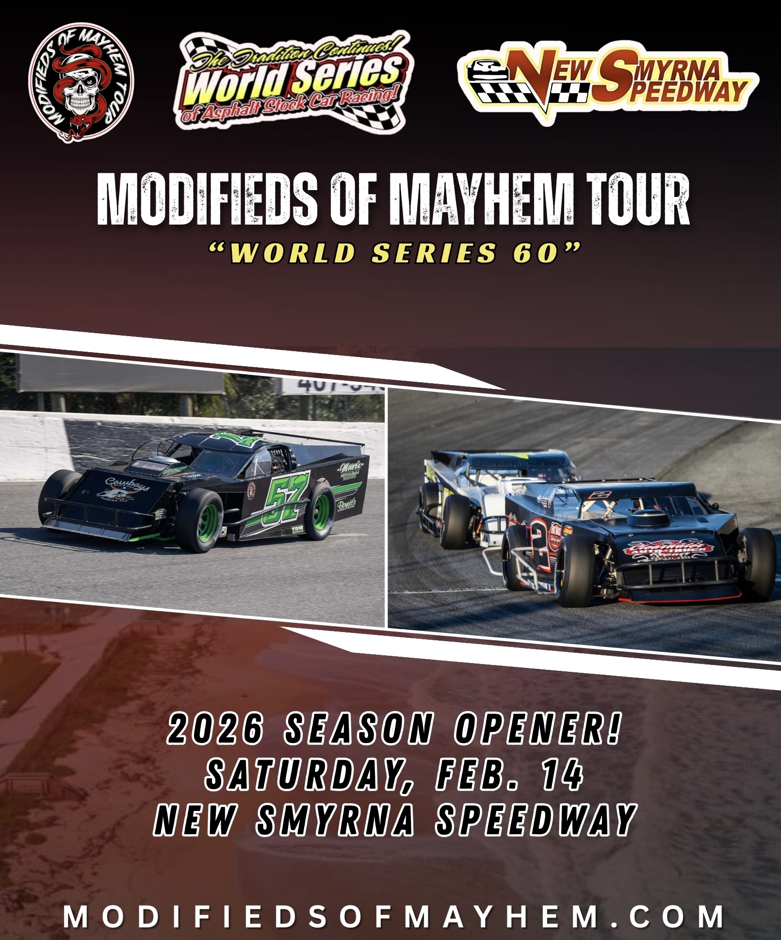 Modifieds of Mayhem Tour Prepares for Season Opener at New Smyrna ...